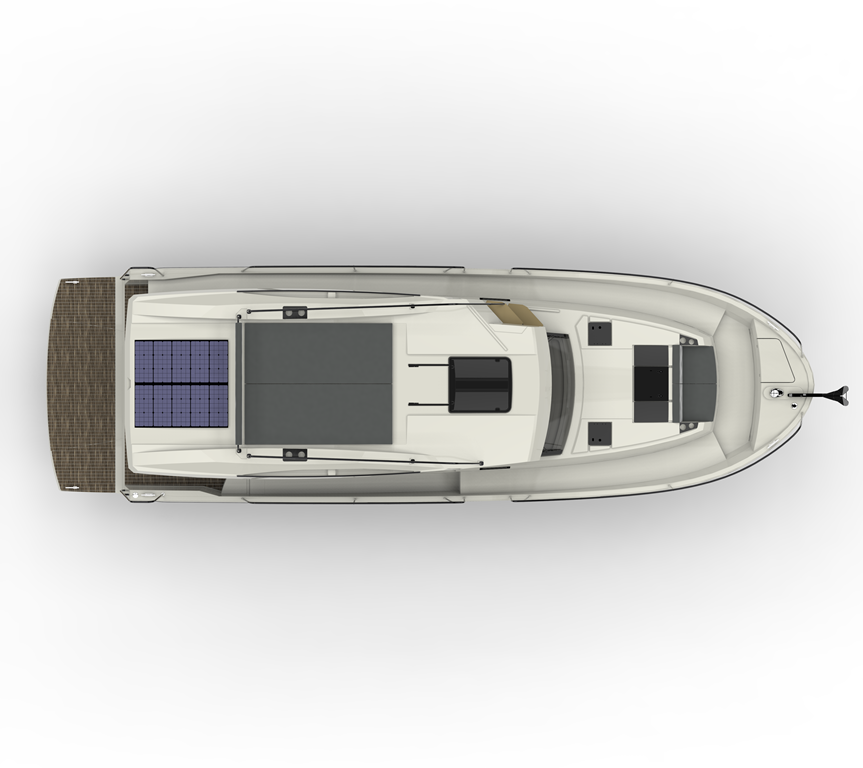 Моторная яхта Northman 1200 / Планировки и оборудование